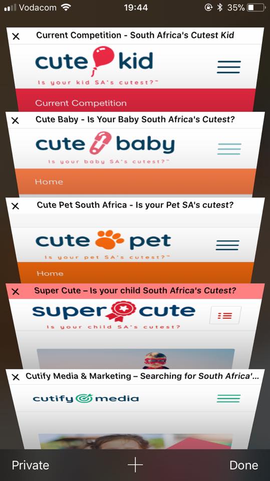 Cutify Media & Marketing – Smethurst Website